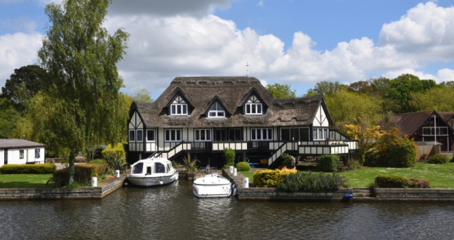 Waterside proprties see average prices rise 23% in five years ...